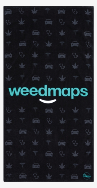 Pipehouse Beach Towel - Weedmaps - 791x1024 PNG Download - PNGkit