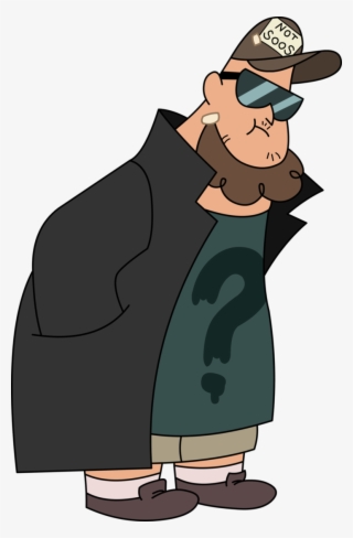 Soosshirt01 - Gravity Falls Soos Question Mark - 3450x3945 PNG Download ...