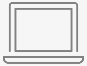 Open - Laptop Icon White Png - 2000x1524 PNG Download - PNGkit