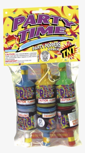 Party Time Party Poppers - Tnt Fireworks Party Pack - 600x600 PNG ...