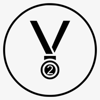 Medal Position Trophy Winner Silver Award Second Comments - Drawing ...