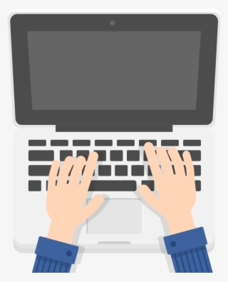 Open - Laptop Typing Png - 2000x1125 PNG Download - PNGkit