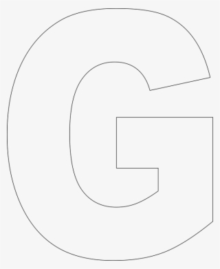 Free Printable Alphabet Templates Letter G - 640x783 PNG Download - PNGkit