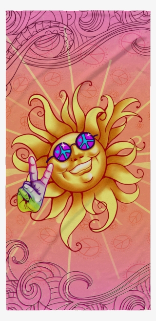 Peace Out Beach Towel - Tote Bag - 1024x1024 PNG Download - PNGkit