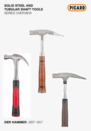 Steel And Long-handle Tools - Geologist's Hammer - 595x842 PNG Download ...