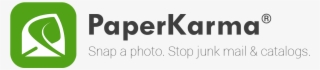Paperkarma Stop Junk Mail Logo - Paperkarma Logo - 1260x406 PNG Download - PNGkit
