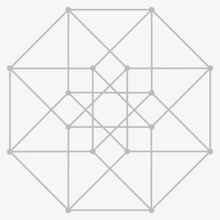 4d Cube In 2d - 1500x1500 PNG Download - PNGkit