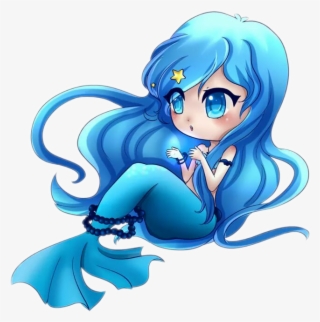 Mermaid Base - Chibi Mermaid Drawing Base - 1400x1000 PNG Download - PNGkit