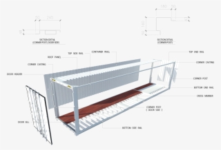 A Shipping Container - Shipping Container Pics Bottom Side - 1600x1272 ...