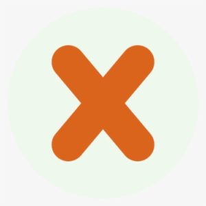 Close Icon Orange Png - 351x351 PNG Download - PNGkit