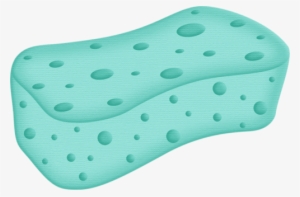 Teal Sponge - Bath Sponge Clipart - 500x329 PNG Download - PNGkit