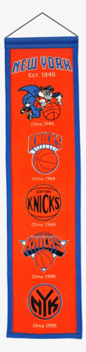 Nba Heritage Banner, New York Knicks - 500x500 PNG Download - PNGkit