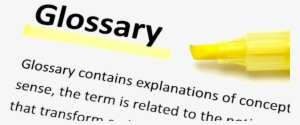 Glossary Terms - 890x395 PNG Download - PNGkit