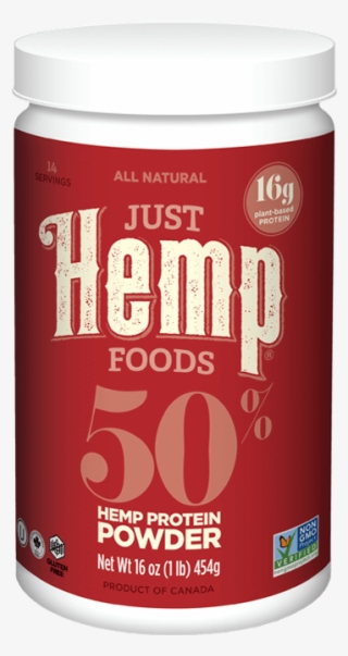 50% Canadian Hemp Protein Powder - Just Hemp Foods Hemp Protein Powder ...