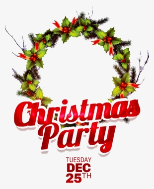 Transparent Christmas Party Logo - 720x302 PNG Download - PNGkit