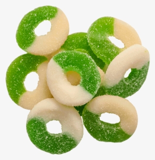 Cbd Gummies Sour Apple Rings - Gummy Apple Rings Png - 500x650 PNG ...