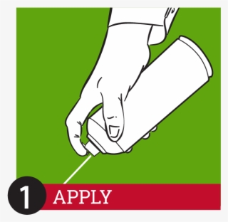 Spray Until Foam Is Covering The Area - Illustration - 626x625 PNG ...