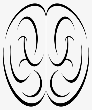 This Free Icons Png Design Of Brain Stylistic Top View - 2002x2400 PNG ...