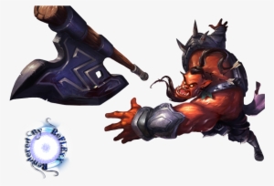 Drmundo Rageborn-[sigtutorials - League Of Legends Mundo Png - 908x590 ...