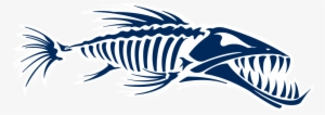 Skeleton Fish - Barracuda Clipart - 1022x364 PNG Download - PNGkit