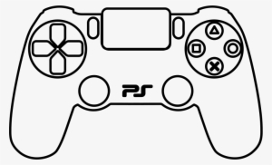 28 Collection Of Playstation 4 Controller Drawing - Draw A Video Game ...