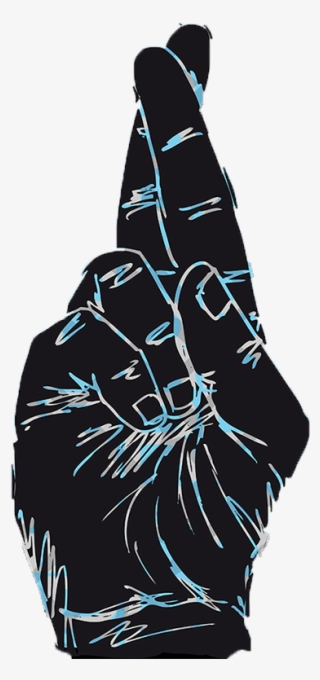 Good Luck Hand Signal - Language - 491x800 PNG Download - PNGkit