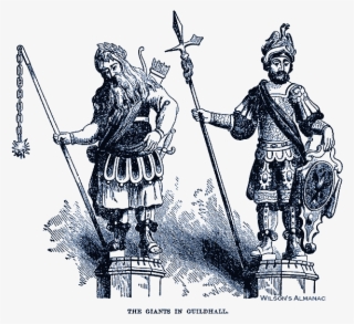 Statues Of The Giants - Gog Et Magog Islam - 591x541 PNG Download - PNGkit