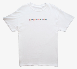 "all Rappers Go To Heaven" White T-shirt - A Bathing Ape - 600x600 PNG ...