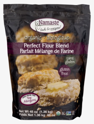 Namaste Foods - Organic Perfect Flour Blend - 48 Oz. - 1800x1800 PNG ...