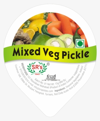 Products - Pickled Mixed Vegetables Label - 554x667 PNG Download - PNGkit