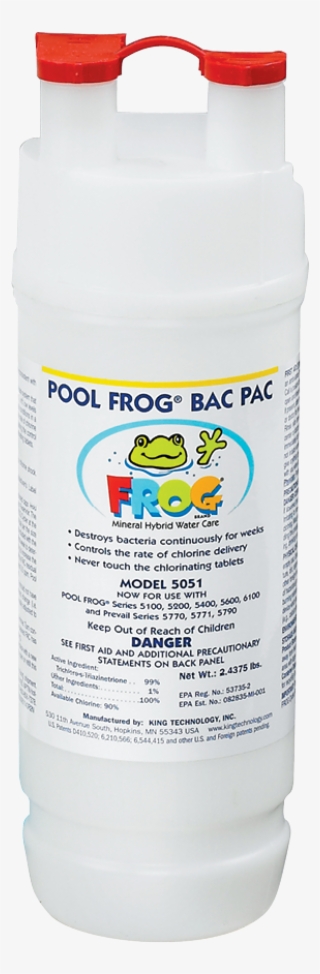 Bac Pac - Pool Frog Bac Pac Mineral Cartridge - 3 Pack - 540x901 PNG ...