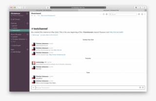 Slack Channel View - Mattermost - 1024x669 PNG Download - PNGkit