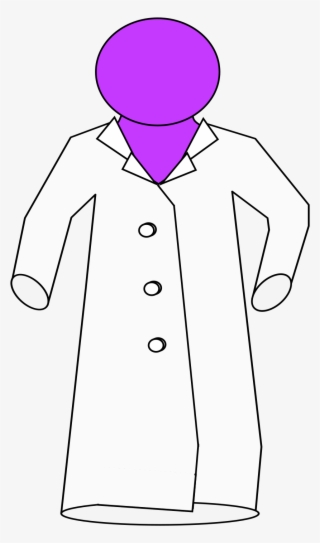 Big Image - Lab Coat Stick Figure - 1697x2400 PNG Download - PNGkit