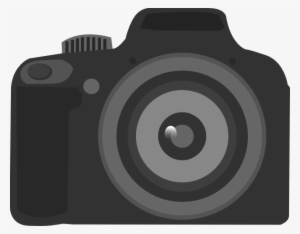 Digital Slr Camera Clipart - Dslr Cartoon - 600x468 PNG Download - PNGkit