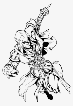 Assassin's Creed Outline By Mr-droy On Deviantart - Assassins Creed ...