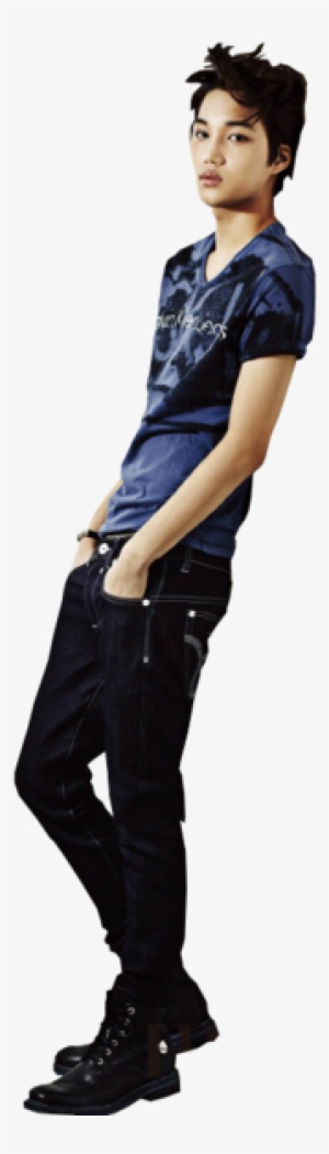 Kai Transparent Exo Background - Exo Kai Full Body - 400x591 PNG ...