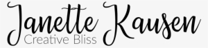 Janette Kausen - Calligraphy - 800x194 PNG Download - PNGkit