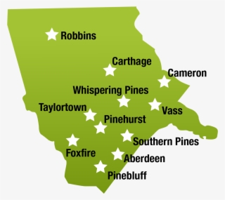 Moore County - North Carolina - 1350x1200 PNG Download - PNGkit