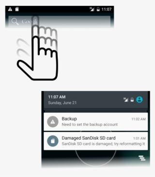 Android Notification Bar Png Library - Android - 620x689 PNG Download ...