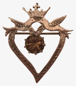 Vintage Scottish Sterling Silver Smoky Quartz Love - Crest - 1279x1279 ...