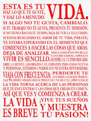 Haz Lo Que Te Guste, Y Haz Lo A Menudo - Board - 2000x2500 PNG Download ...