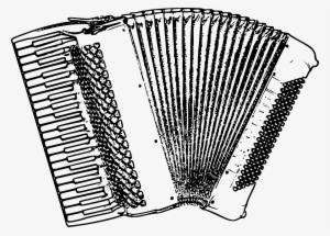 This Free Icons Png Design Of Piano Accordion B&w - 2400x1720 PNG ...