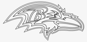 Baltimore Ravens Logo Outline - Football Teams Logos Coloring Pages ...