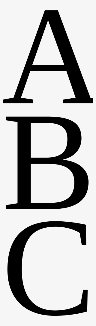 Open - Abc Vertical Png - 2000x9231 PNG Download - PNGkit