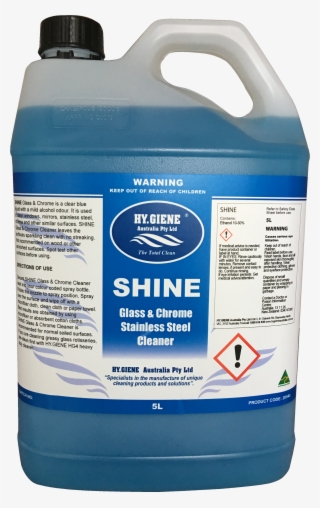 Shine Glass & Chrome 5l - Hygiene - 3194x3411 PNG Download - PNGkit