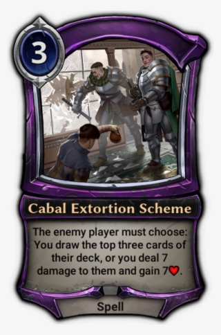 Cabal Extortion Scheme - Eternal Devastating Setback - 529x801 PNG ...