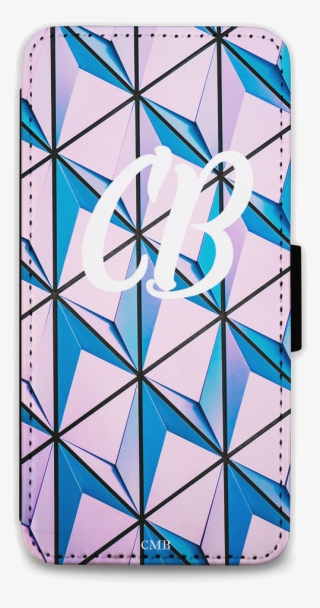 Cmb Abstract Pattern - Rosa Und Blaues Geometrisches Muster ...