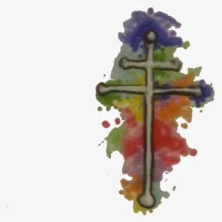 Elements Of Earth, Fire, Water, Air, And Lightning - Cross - 836x774 ...