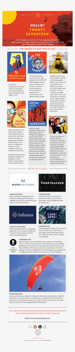 Hello Twenty Seventeen - Brochure - 900x4238 PNG Download - PNGkit