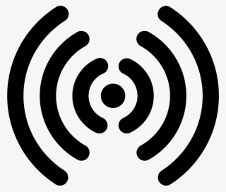 Rfid Signal Icon - Radio Waves Icon - 1600x1600 PNG Download - PNGkit